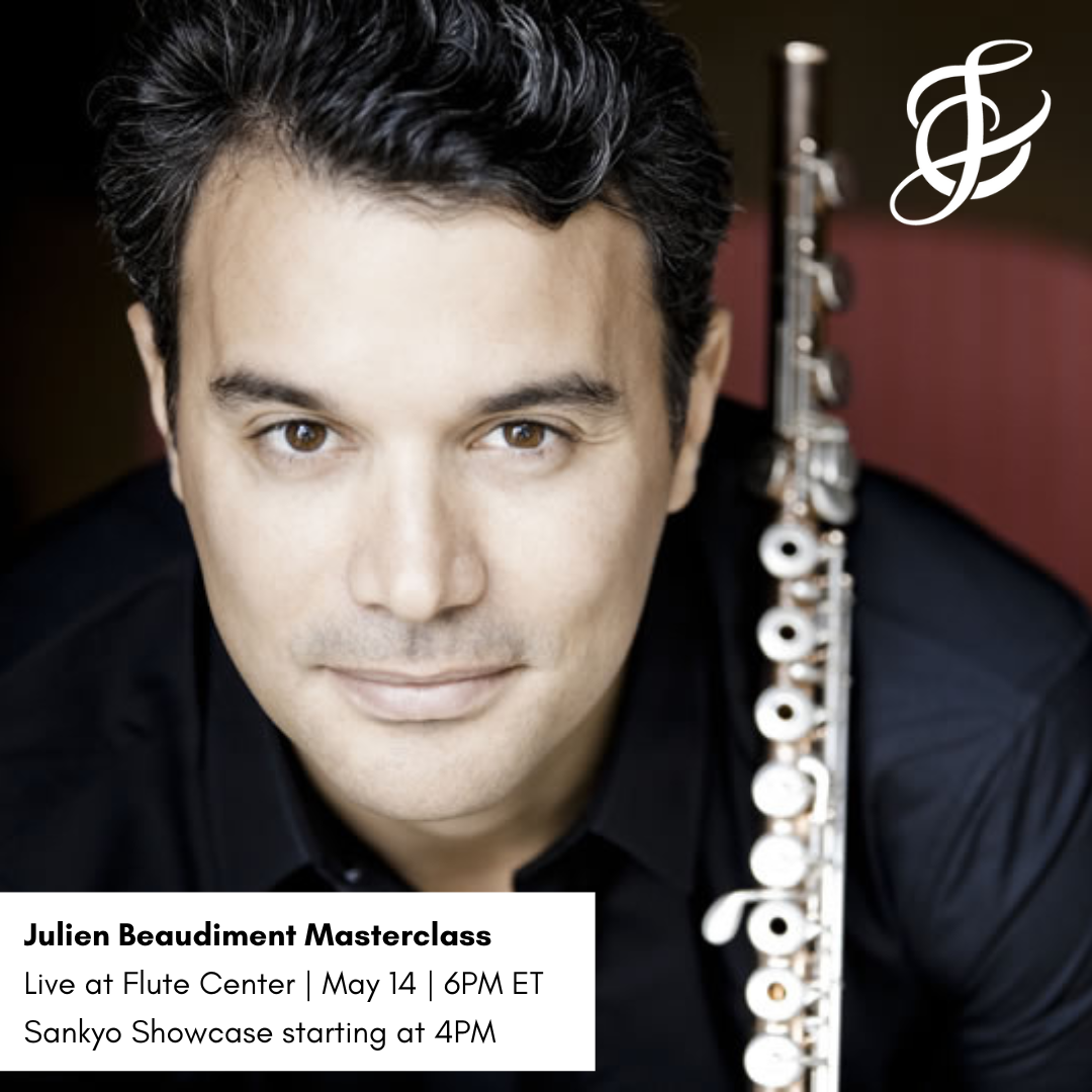 Julien Beaudiment Masterclass & Sankyo Showcase – Flute Center