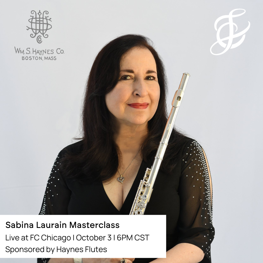 Sabina Laurain Masterclass – Flute Center