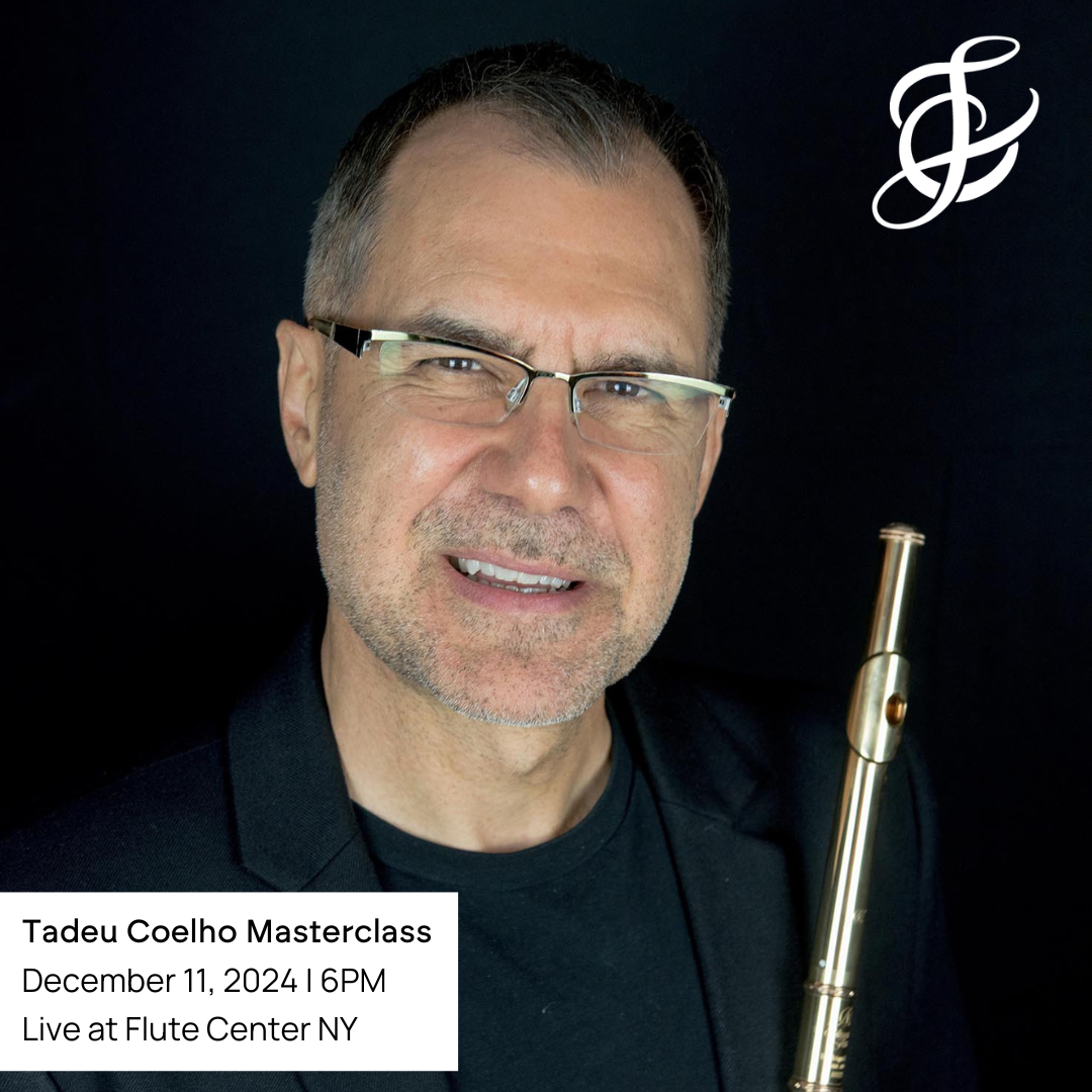 Tadeu Coelho Masterclass – Flute Center