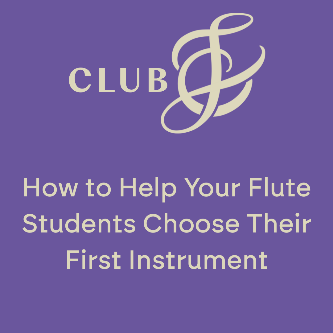 The Flute Family: The Basics – Flute Center