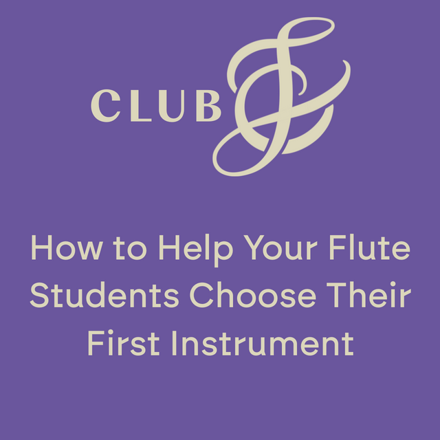 The Flute Family: The Basics – Flute Center