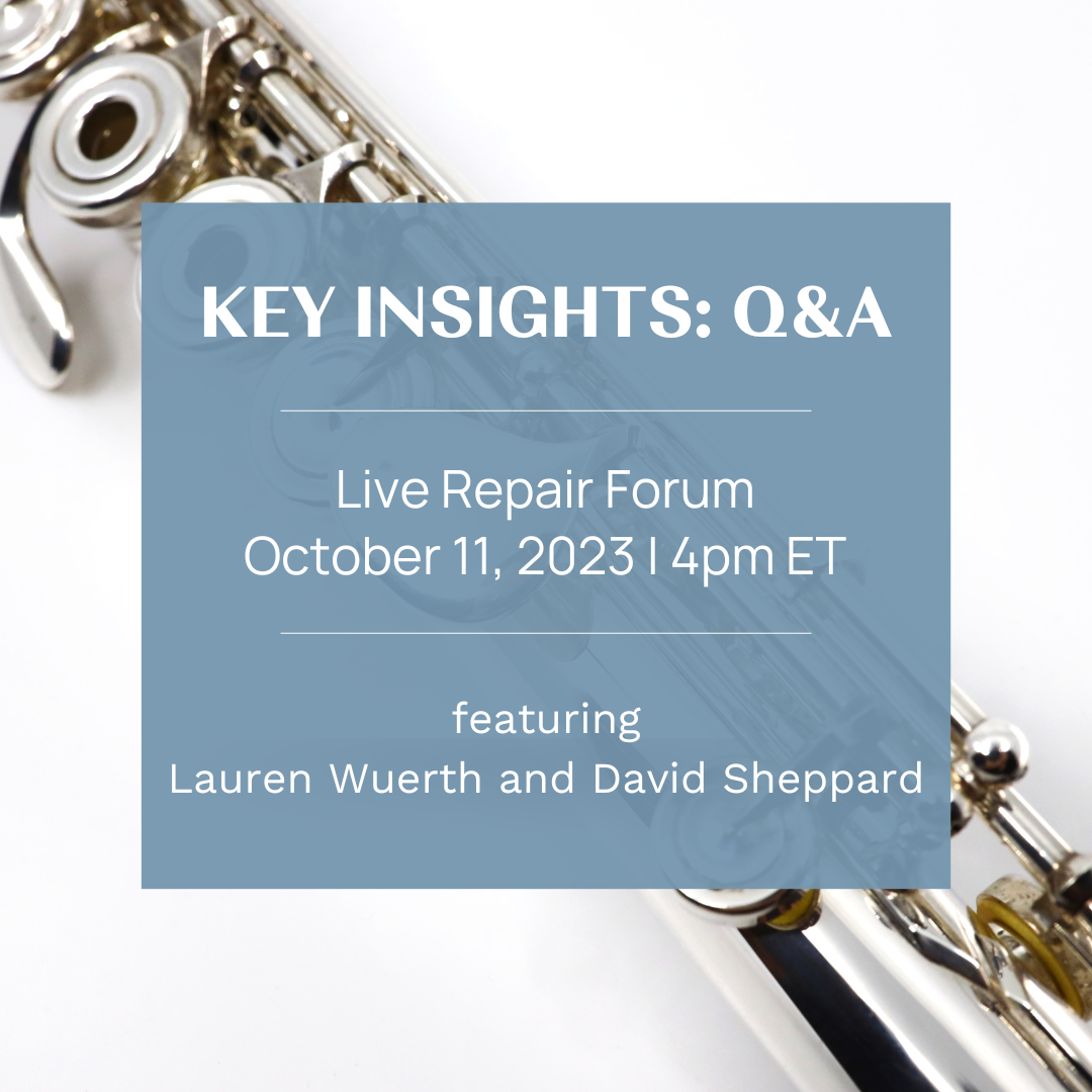 Key Insights: Q&A – Flute Center