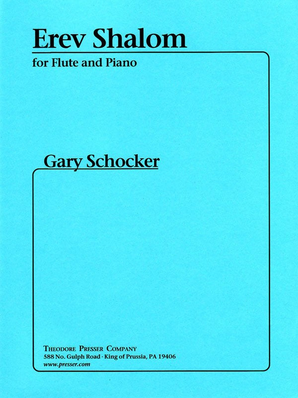 Erev Shalom (Flute and Piano) – Flute Center