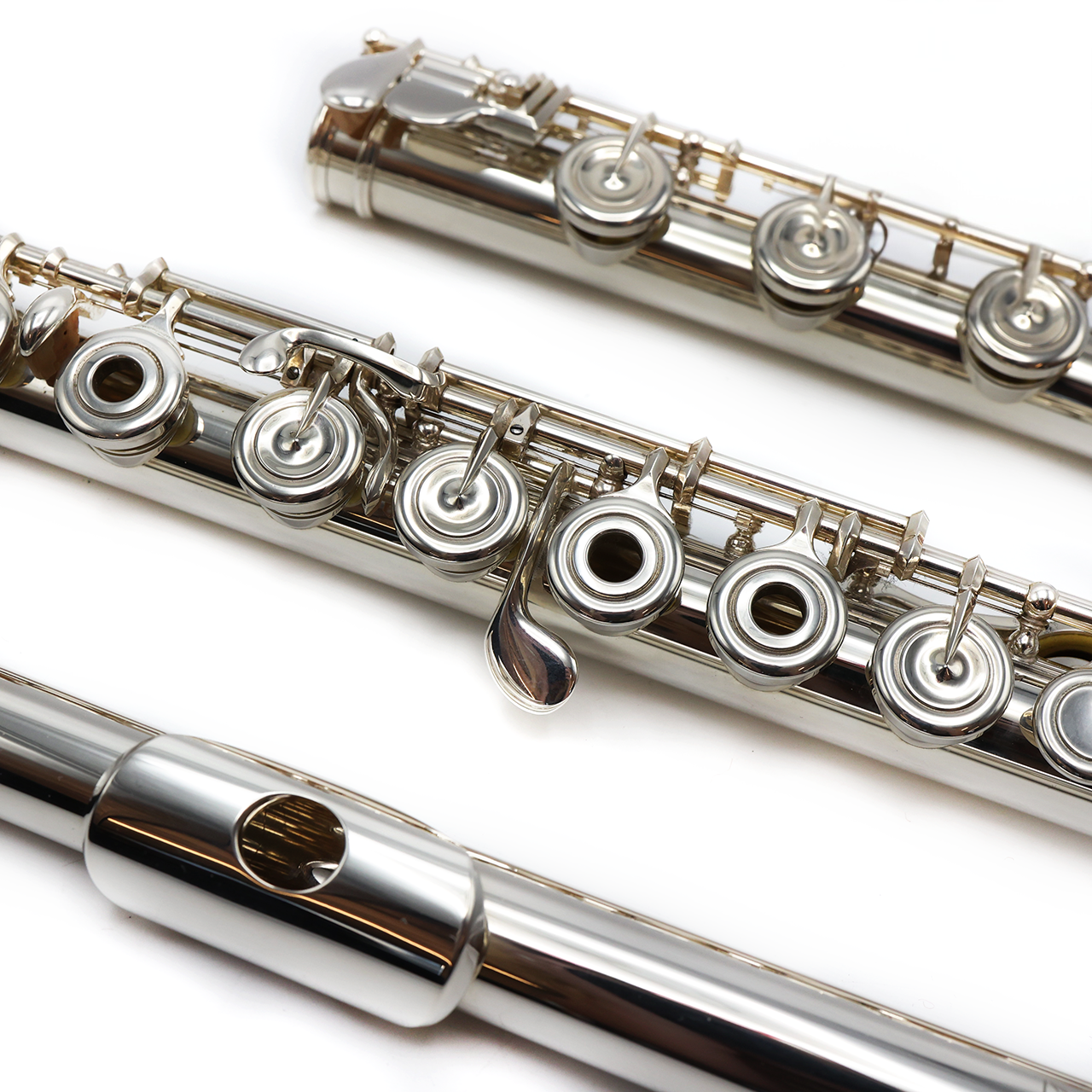 Altus 1807 #15686 - Altus (.946) silver flute, inline G, split E mecha ...