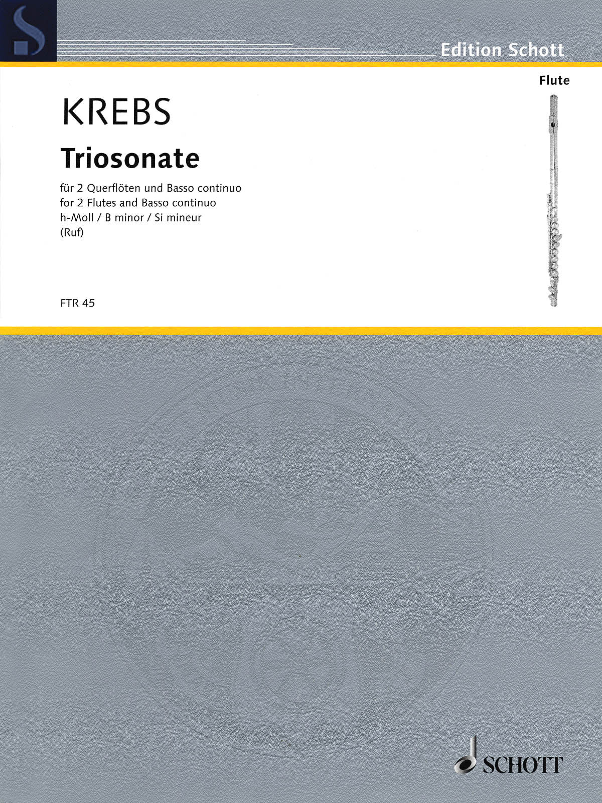 Trio Sonata em Si menor (2 Flautas e Piano) – Flute Center