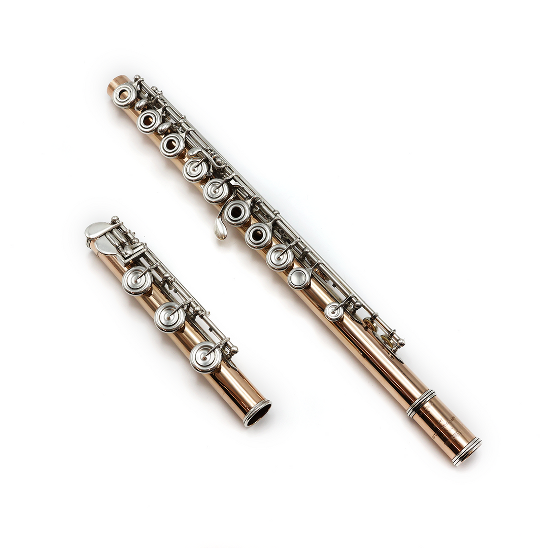 Yamaha Flute Model 991H #196 - 9K gold, inline G, split E mechanism, B ...