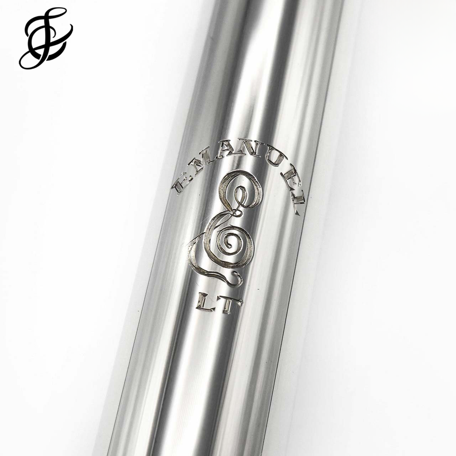 Emanuel Headjoint #220812 - sterling silver, 14K gold lip plate, riser ...