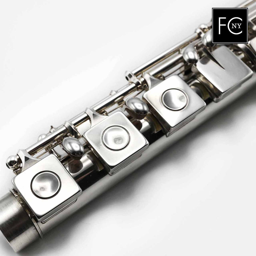 Lopatin SquareONE Model Flute #15 - Silver flute, offset G, split E me ...