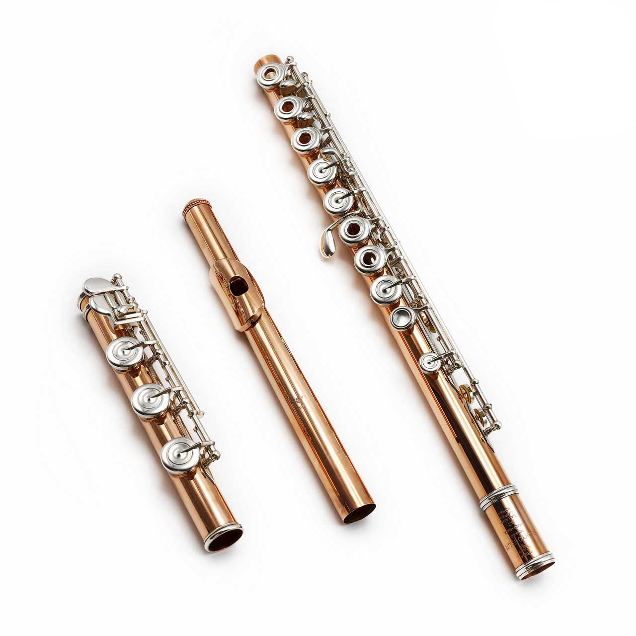 Sankyo #83468 - 10K gold flute, inline G, B footjoint – Flute Center