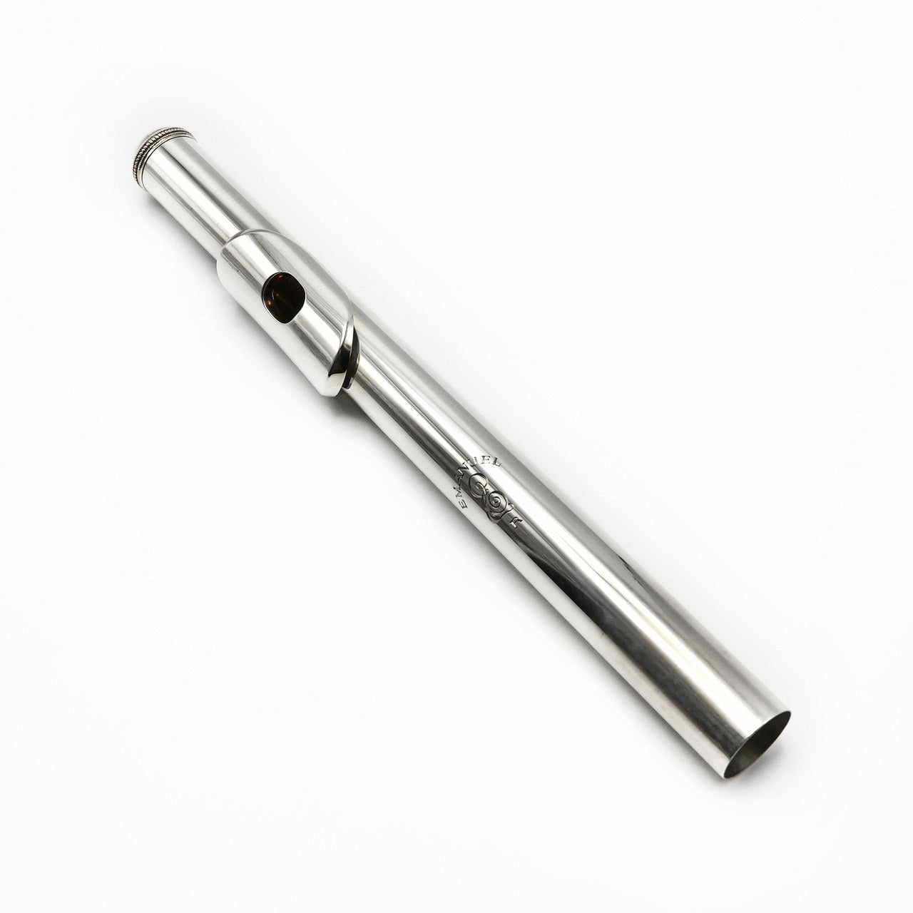 Emanuel Headjoint #220810 - sterling silver, 14K gold riser, R Cut New ...