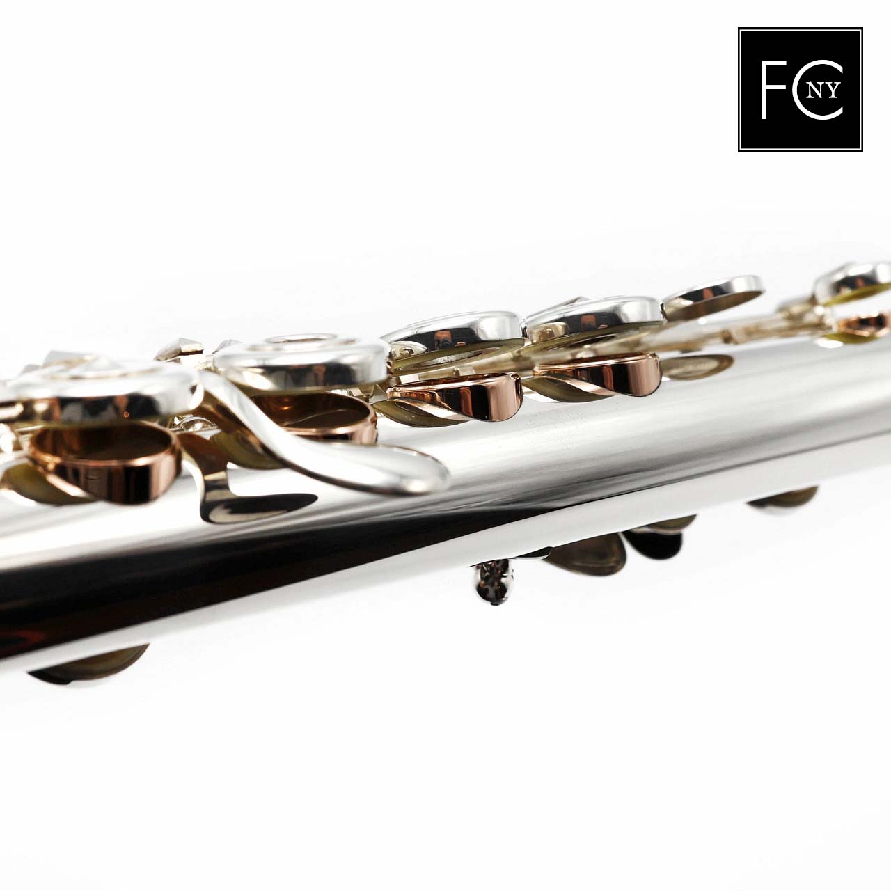 William S. Haynes Handmade Custom Flute in 5% Gold with 14K Gold Tone ...