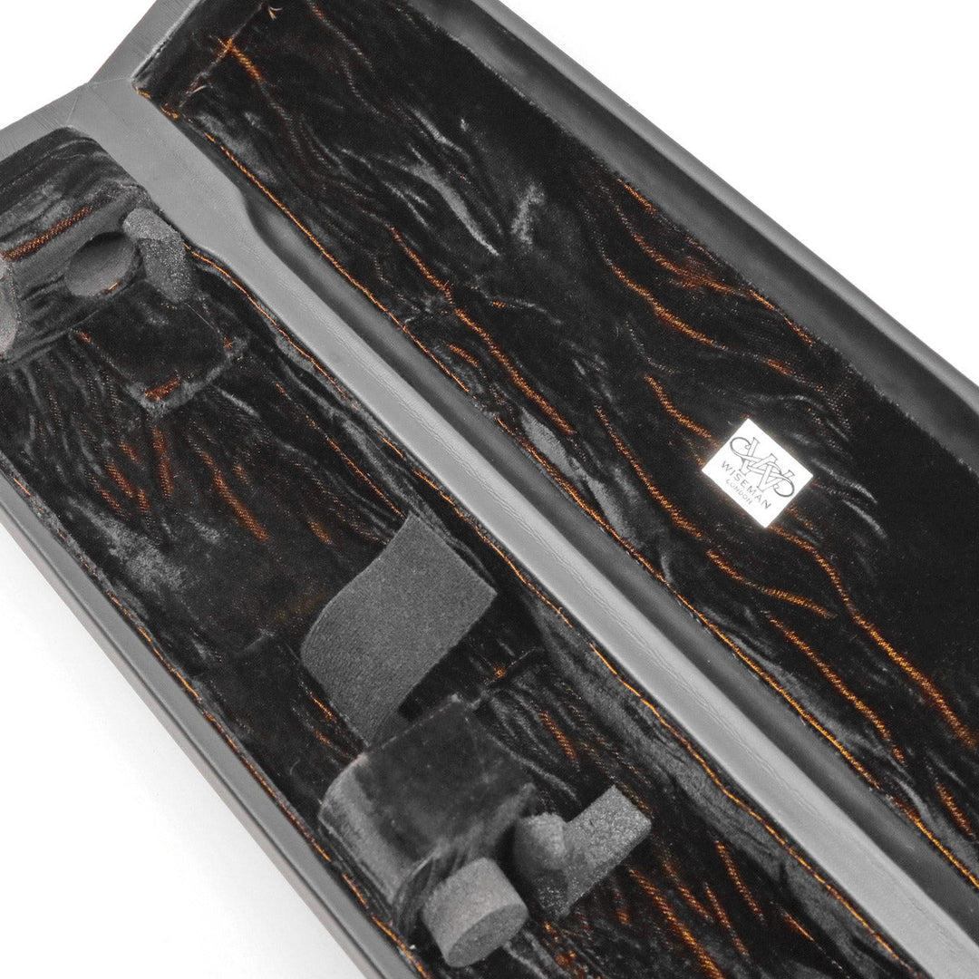 Leather French Flute Case by Wiseman – Flute Center