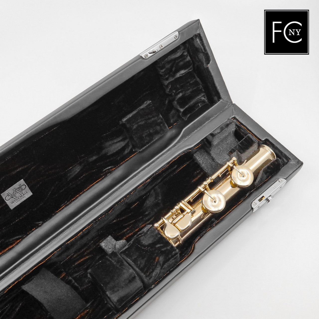 Leather French Flute Case by Wiseman – Flute Center